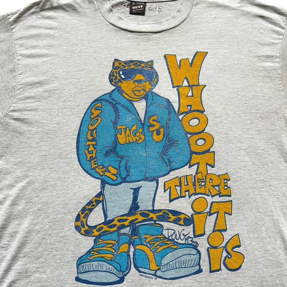 Vintage 1993 Hbcu Southern Jackson University T-Shirt… - Gem